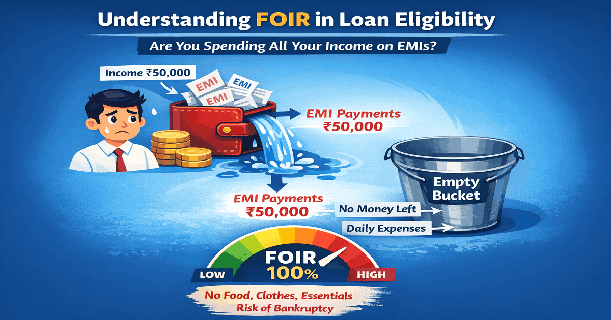 FOIR & Multiplier Explained: How Banks Check Loan Eligibility in India